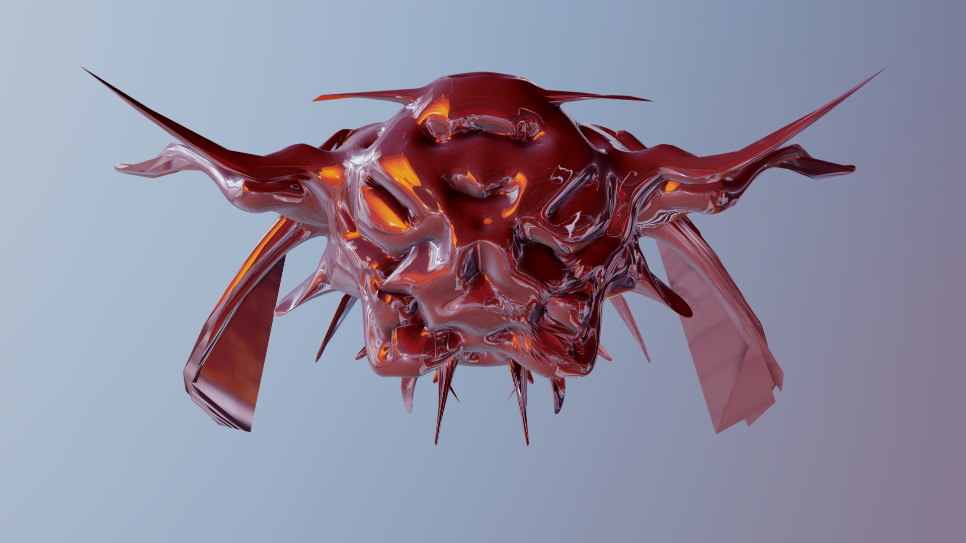 Alien Embryo - Anaphase Project A732-r TYPE D - 3D model by George ...