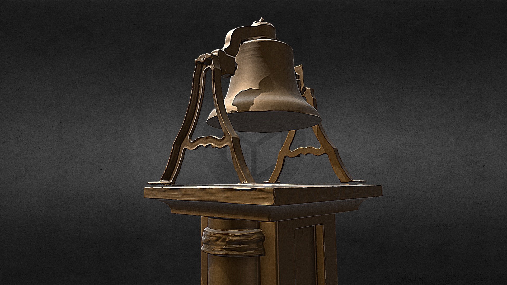 4foot Preston County Bell - 3D model by lestersculpt [23cf4b6] - Sketchfab