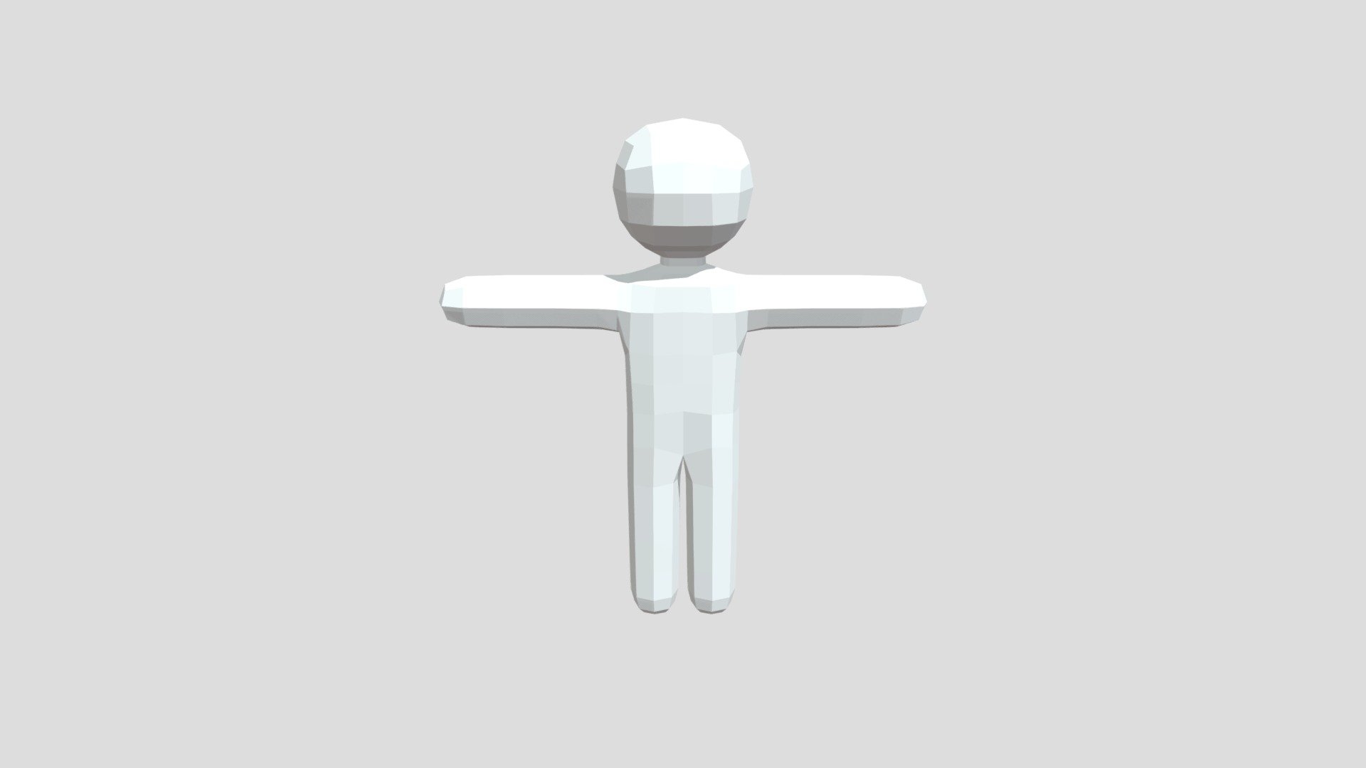 Low Poly Stickman - Download Free 3D model by sifrani [23d1bb8] - Sketchfab
