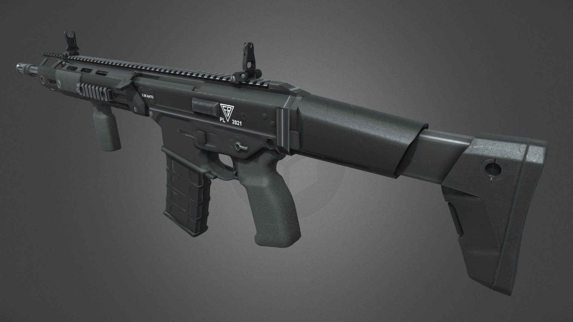 MSBS Grot A2 - Download Free 3D model by Armored Wave (@armoredwave ...
