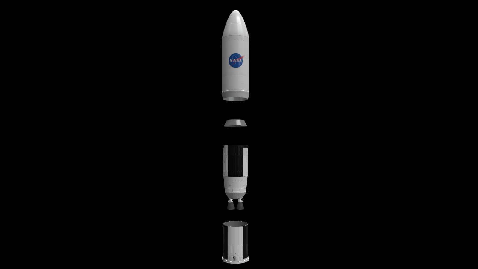 Sls Block 2 upper stage - 3D model by ArcturusVFX [23d31bb] - Sketchfab
