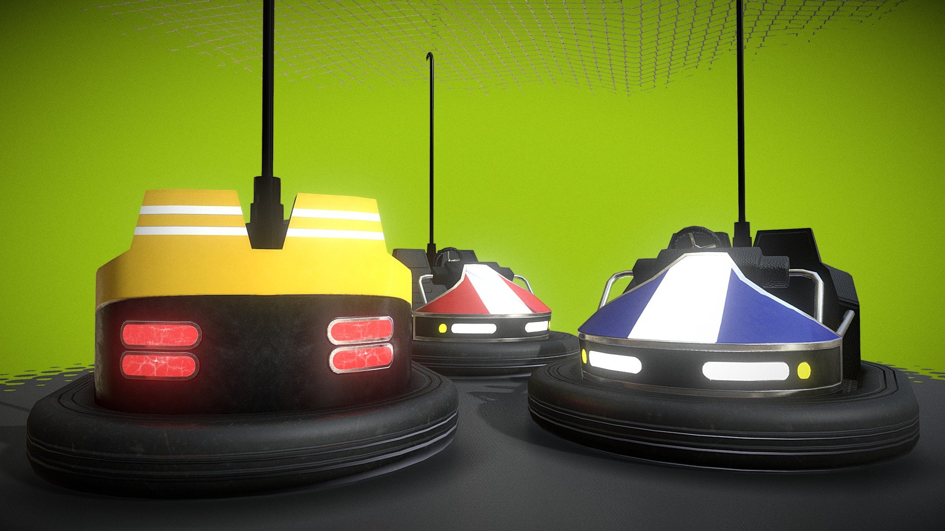 Bumper Car - 3D model by Mahmoud Mahrous (@MahmoudAhmedMahrous ...