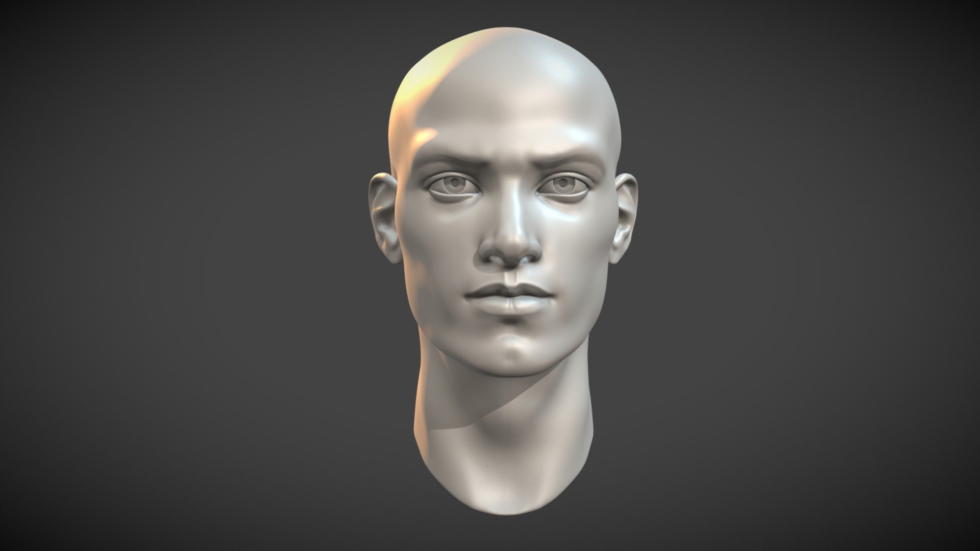 Male head Nov. 10 - Download Free 3D model by C.J..Goldman [23d4ee8 ...