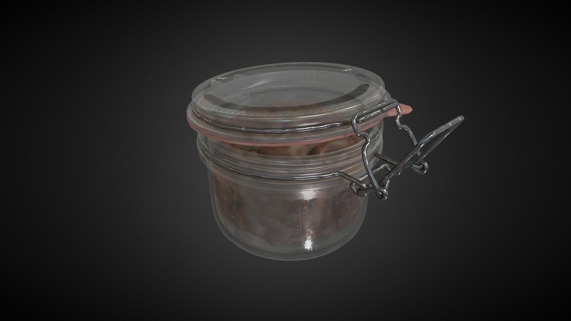 Glass storage jar - Download Free 3D model by Simon Laisné (@350rdlc.sl ...