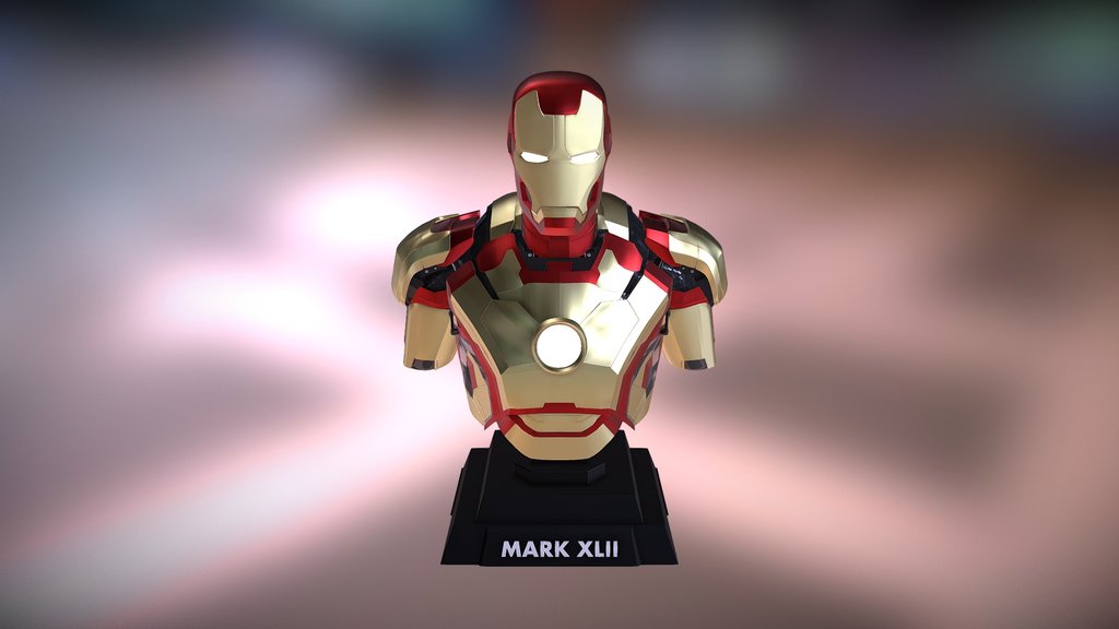 Iron Man props - A 3D model collection by James Robbins (@3DTensn ...