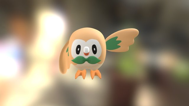Rowlet 3D models - Sketchfab