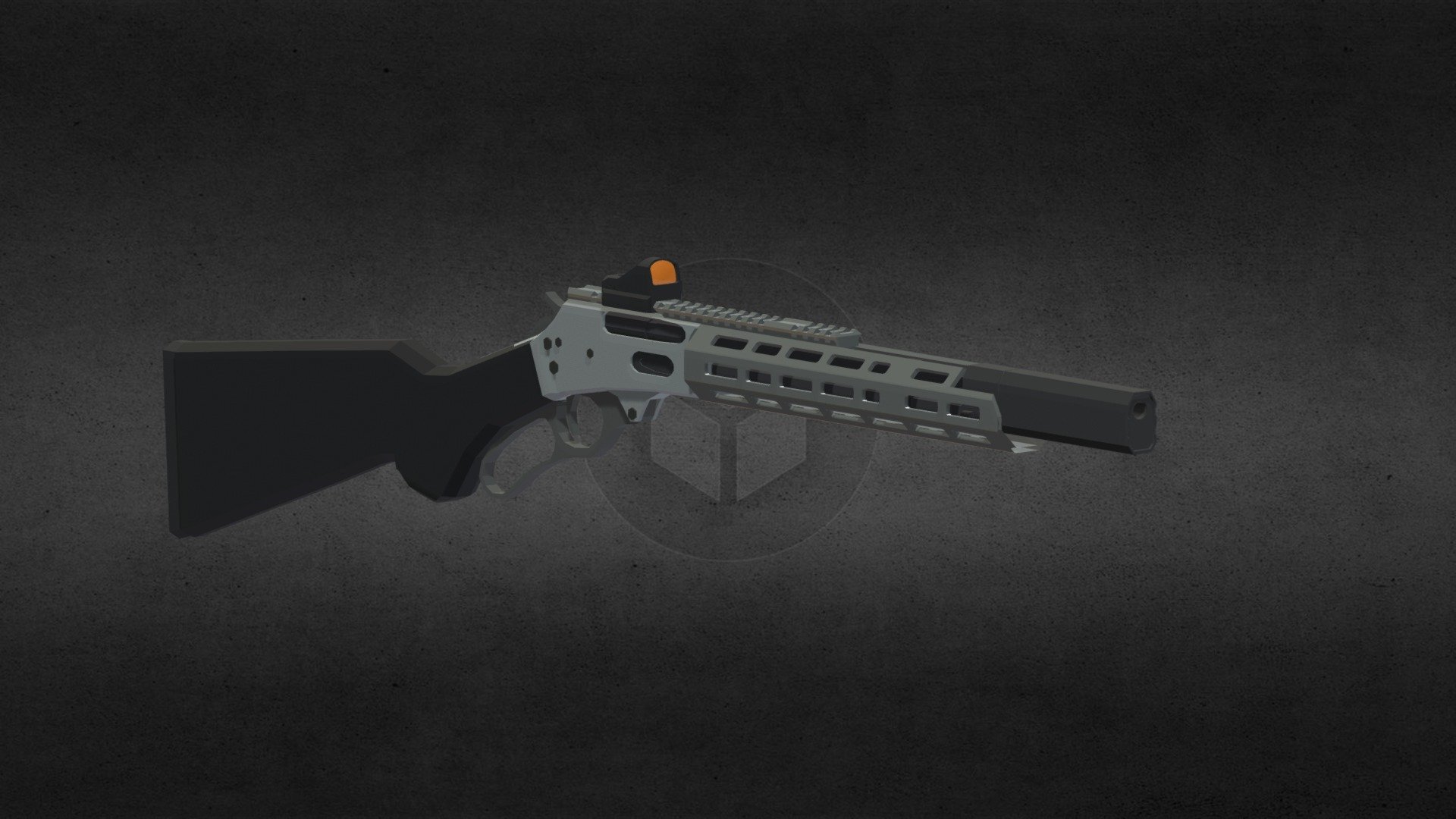 Low poly Marlin 1894 Custom - Download Free 3D model by Anysius [23d603e] - Sketchfab