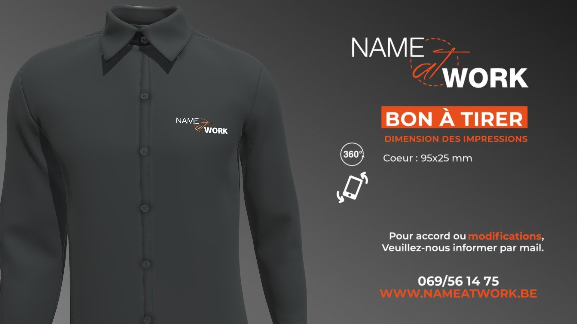 BAT-Name at work-chemise - 3D model by nameatwork_tournai [23d638b] - Sketchfab