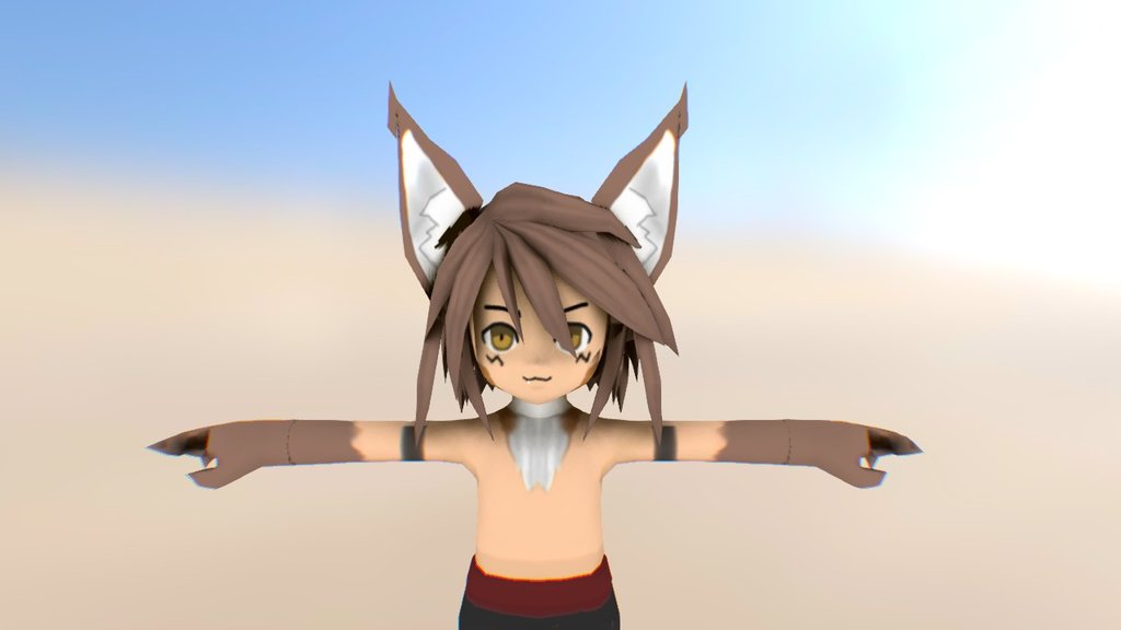 Rena 3d Model By Renafox Kryik1023 [23d678c] Sketchfab