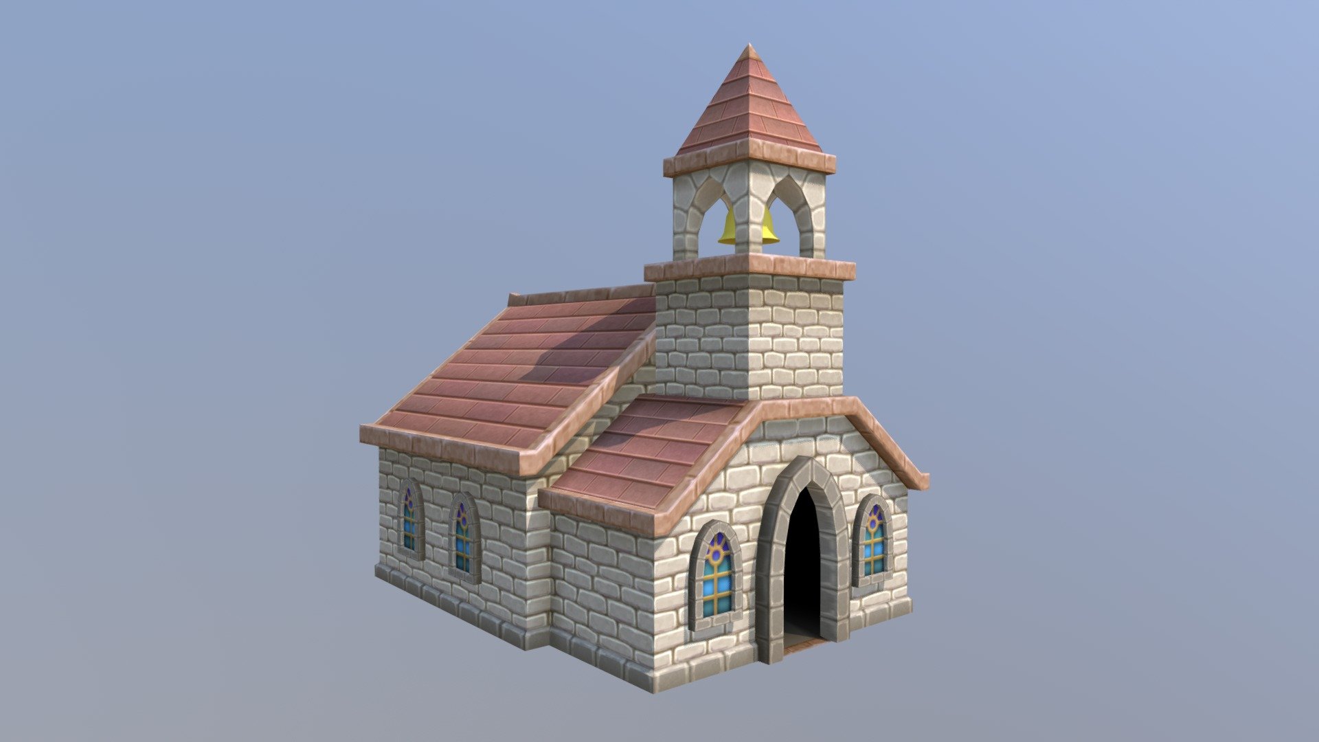 Church - 3D model by SmileBoom_SGB [23d83ed] - Sketchfab