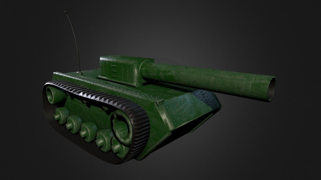 Tank for Game Maker Project - 3D model by dawbatog (@daw.batog ...