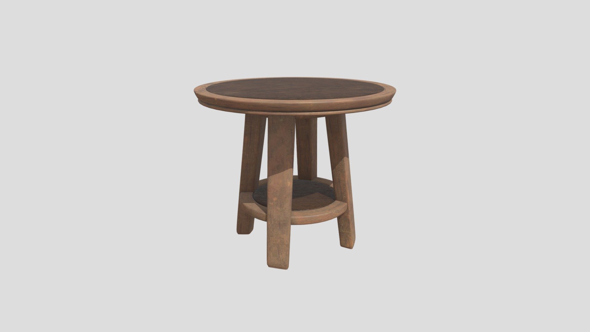 Round Table - Download Free 3D model by kshitiz1542 [23da1e7] - Sketchfab