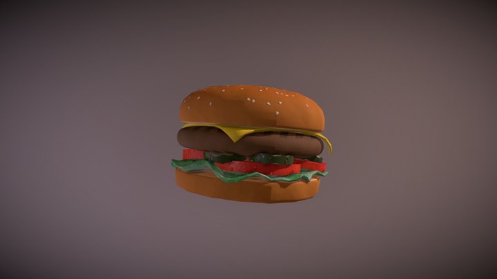 Hamburger 3D models - Sketchfab