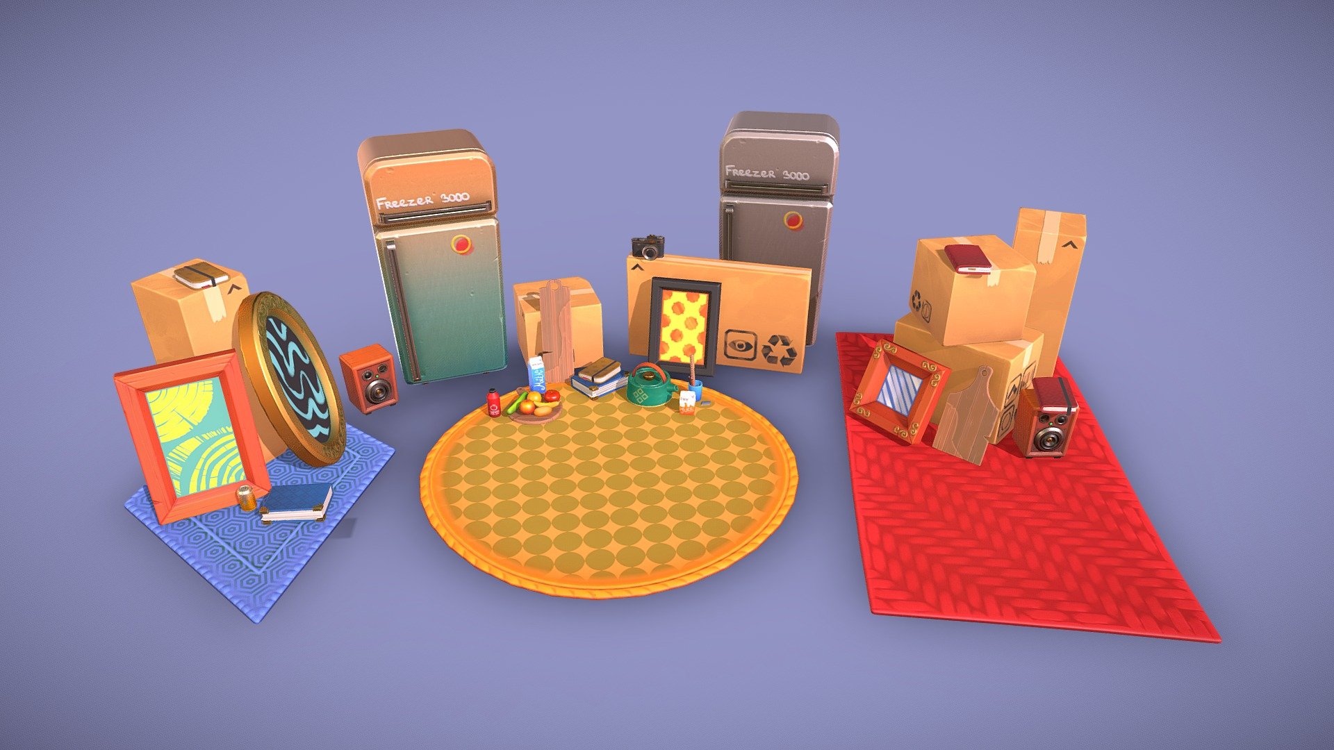 Random Props Pack - Download Free 3D model by qwedeath [23daa5a ...