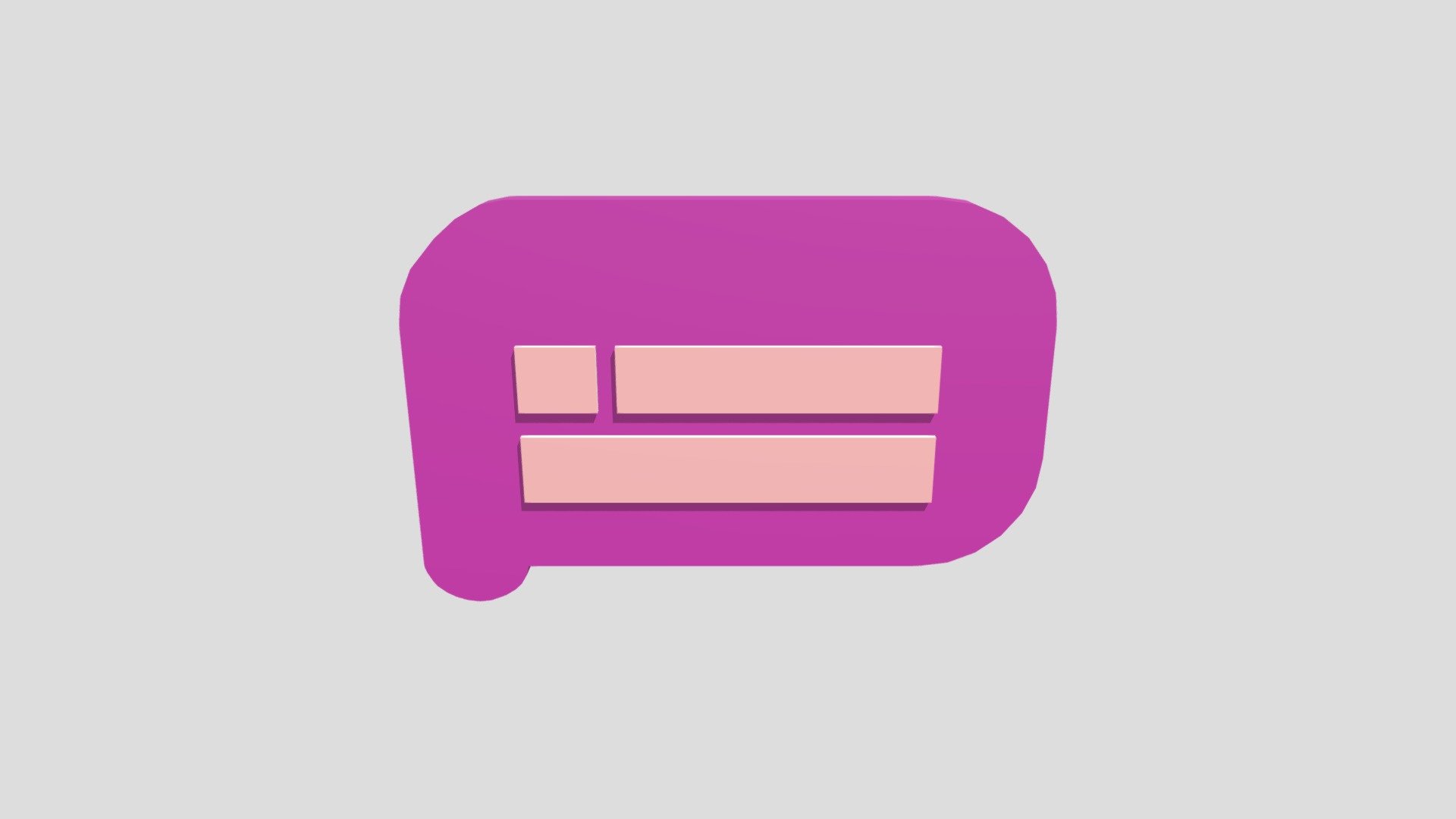 Msg Icon_1 - Download Free 3D model by sylph88 [23dc47e] - Sketchfab