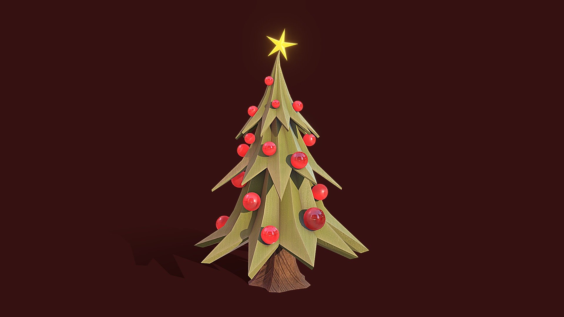 Christmas Tree - 3D model by Jonny Shields (@jonnyshields) [23dd93e ...