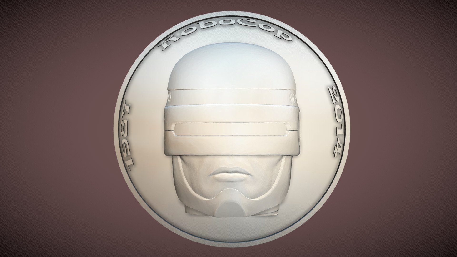 RoboCop Medal - 3D model by axenias [23de3aa] - Sketchfab