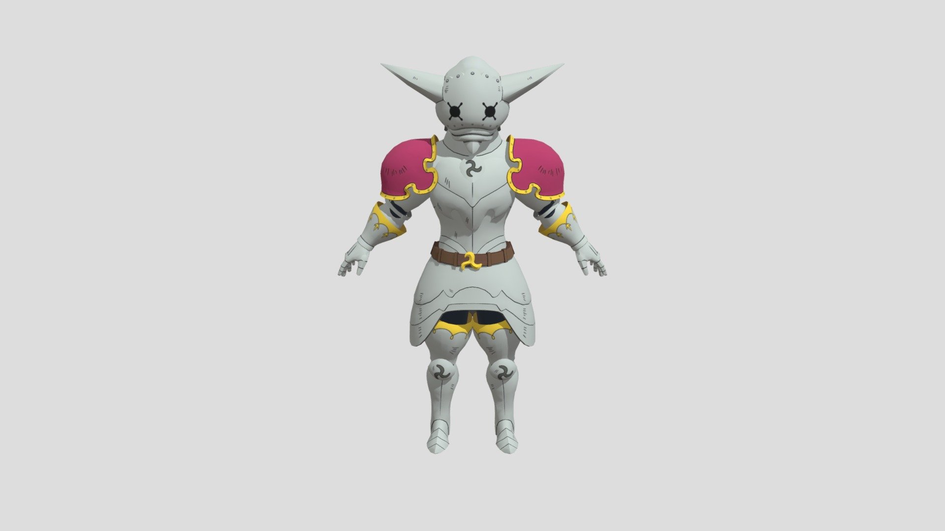 Meliodas - Download Free 3D model by GUREN (@ol.serranoromero) [23de7a3 ...