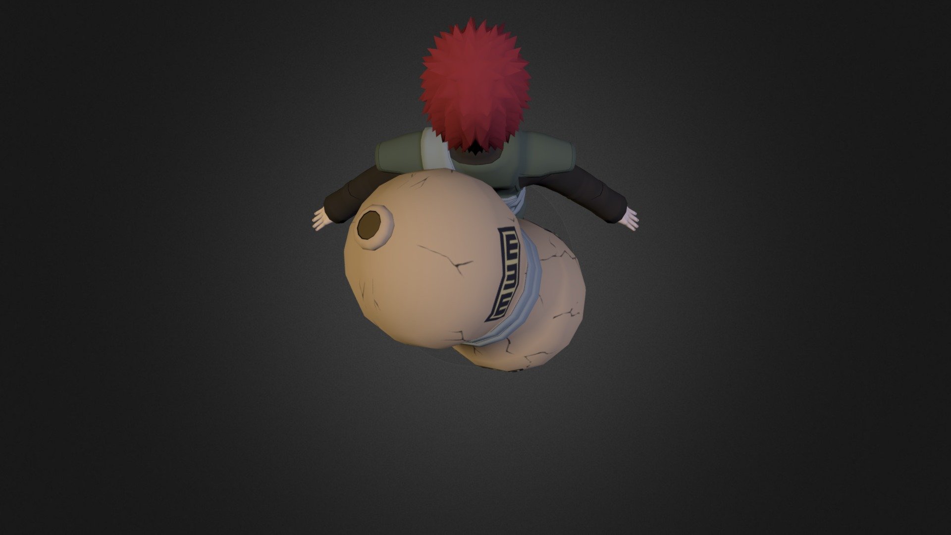 Gaara (WAR) - 3D model by aldomendonca [23df365] - Sketchfab