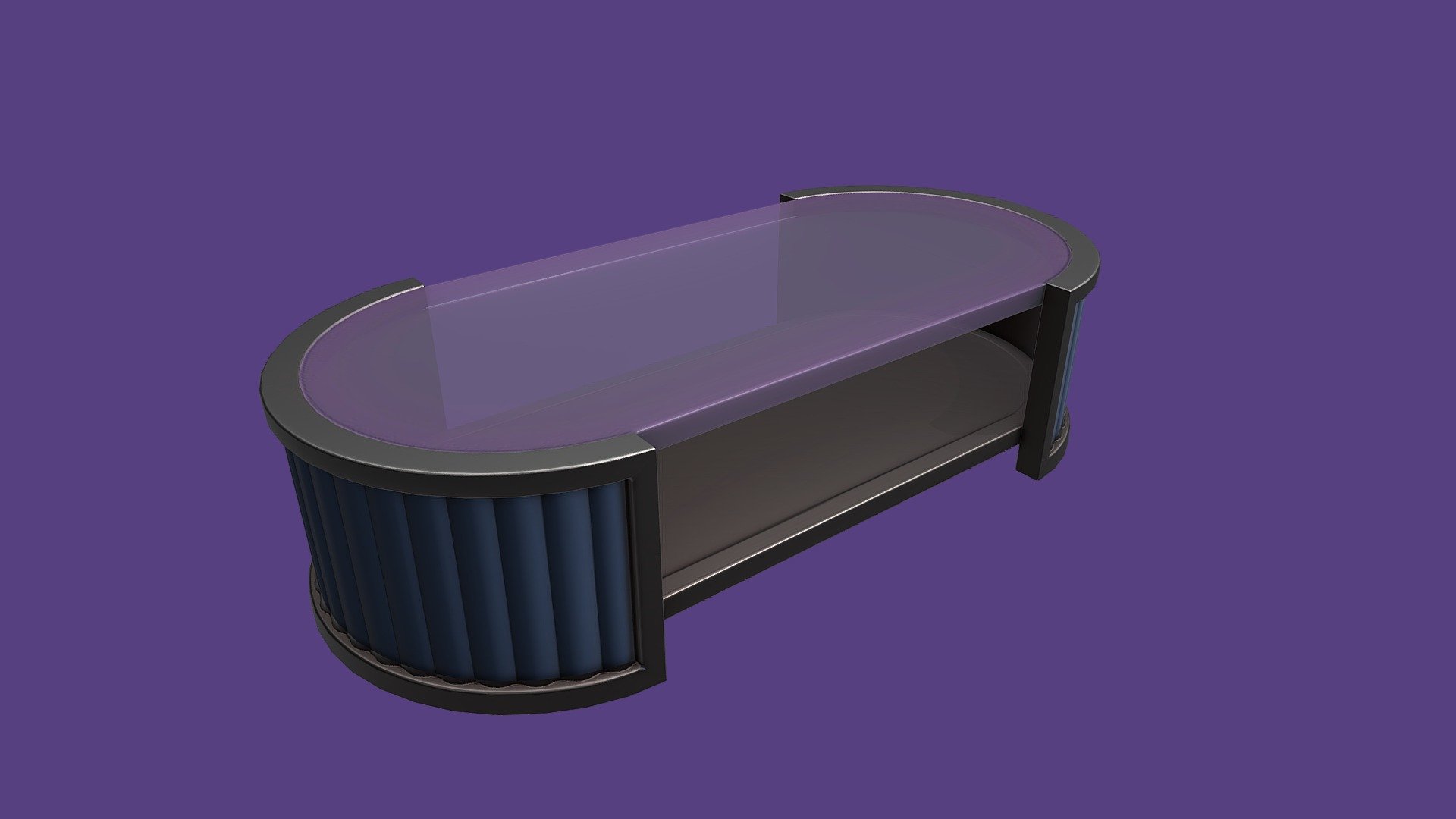 Futuristic Workspace: Coffee Table - 3D model by Alex Andreu ...