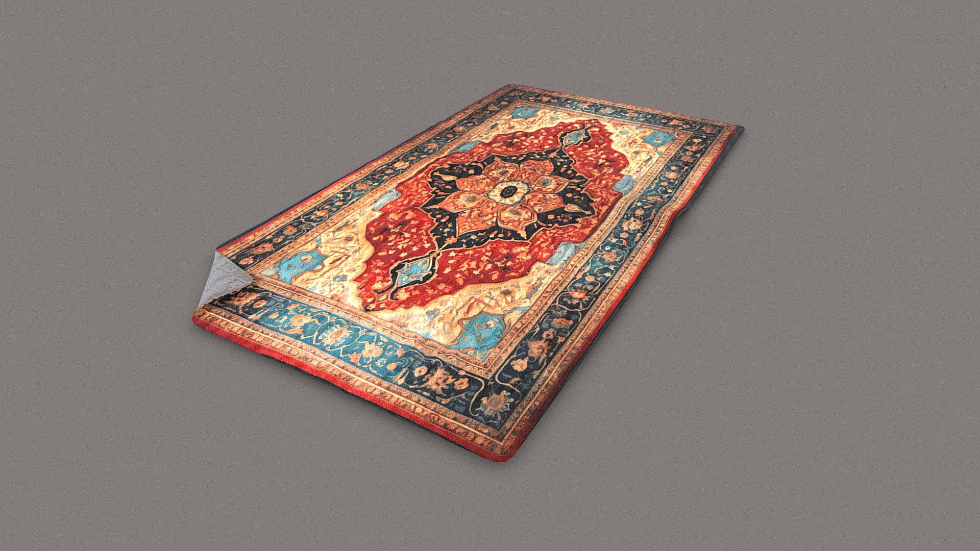 Persian Rug - Buy Royalty Free 3D model by Sousinho [23e2d3a ...