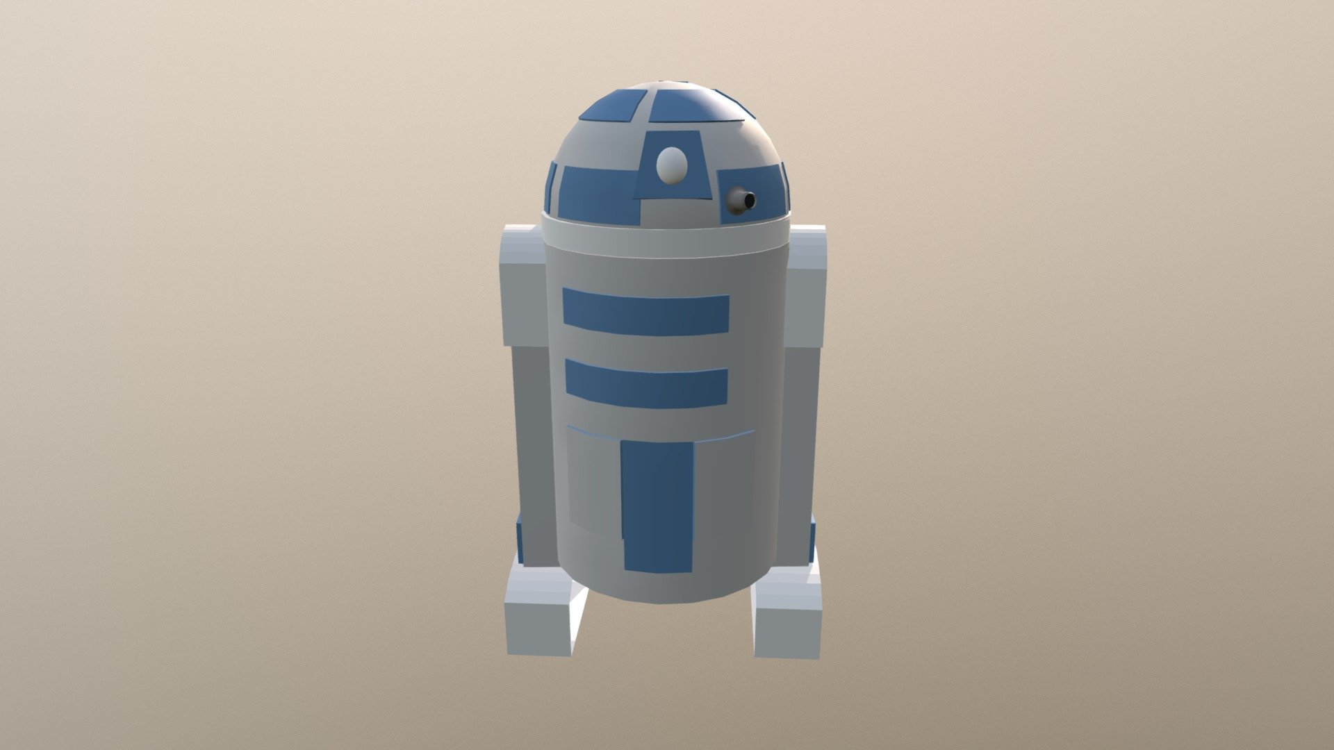 R2D2 - 3D model by harrisonpeck57 [23e2e5a] - Sketchfab