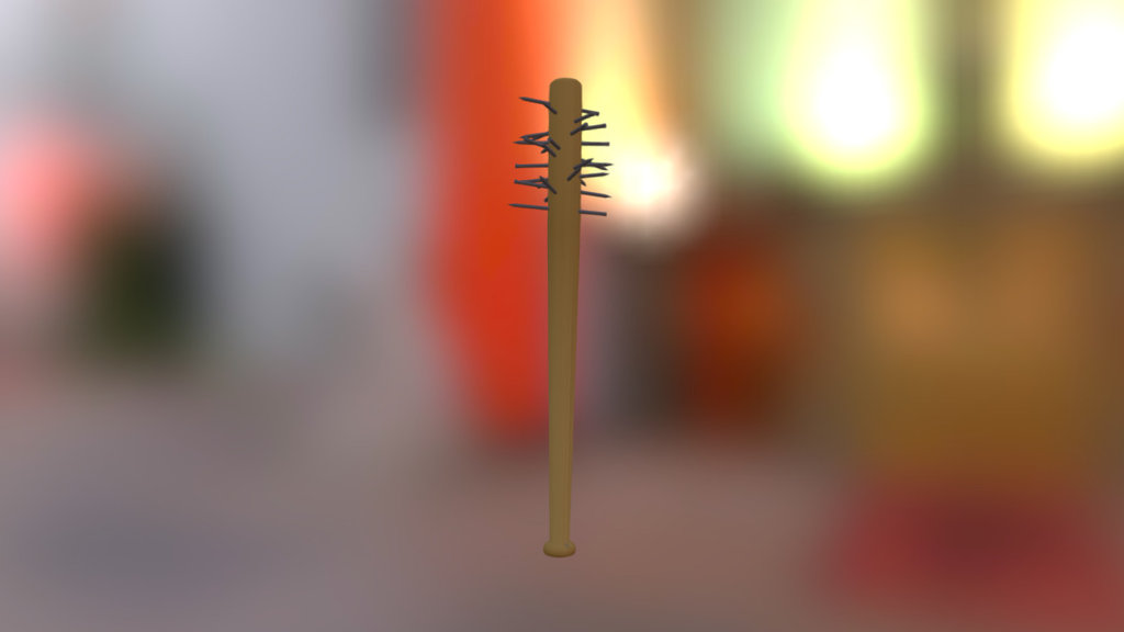 Spiked Bat - Download Free 3D model by shite (@mrpoopington) [23e32e5 ...
