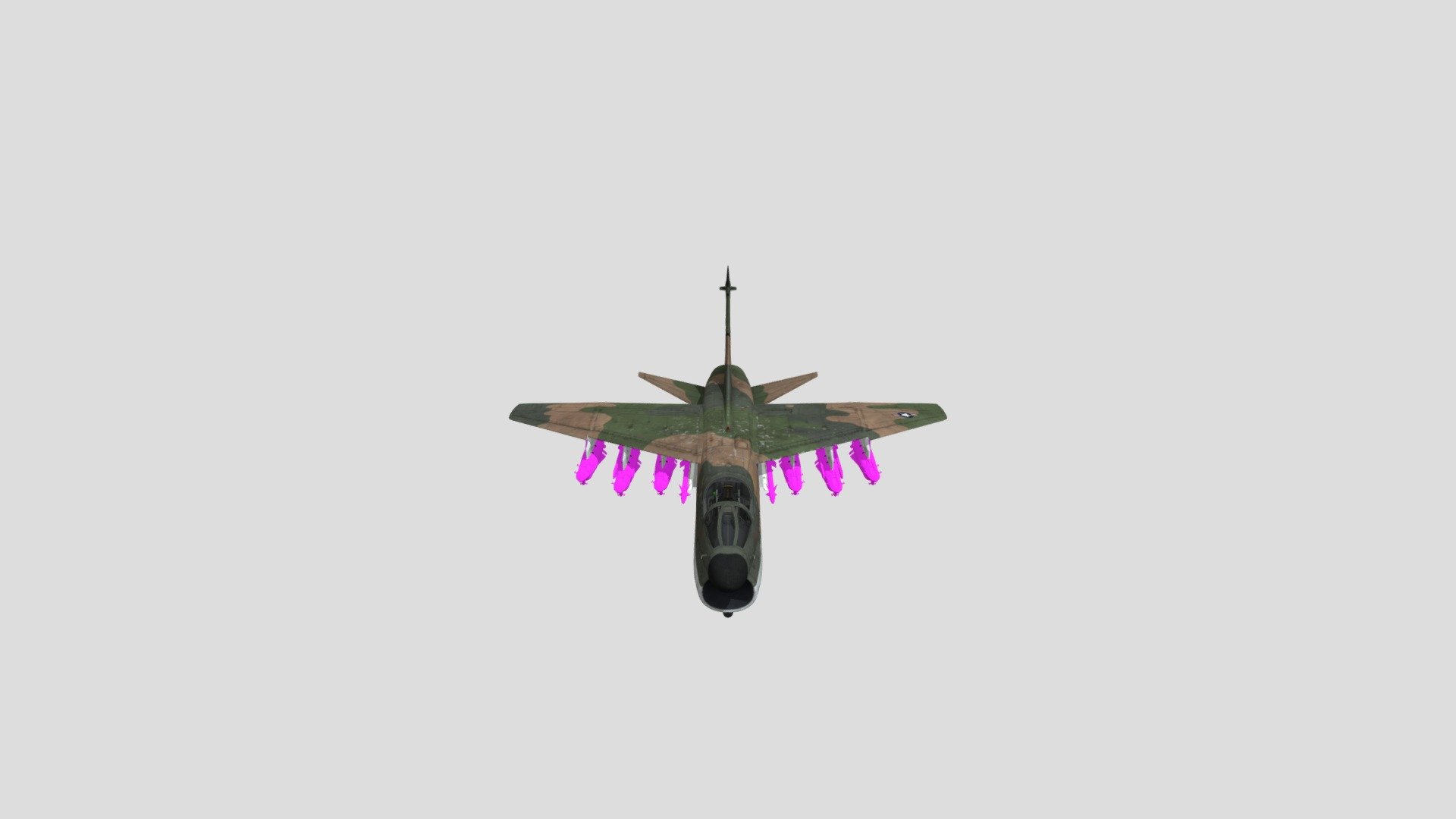 A-7D Corsair II (War Thunder) - Download Free 3D model by KojfDiscord ...
