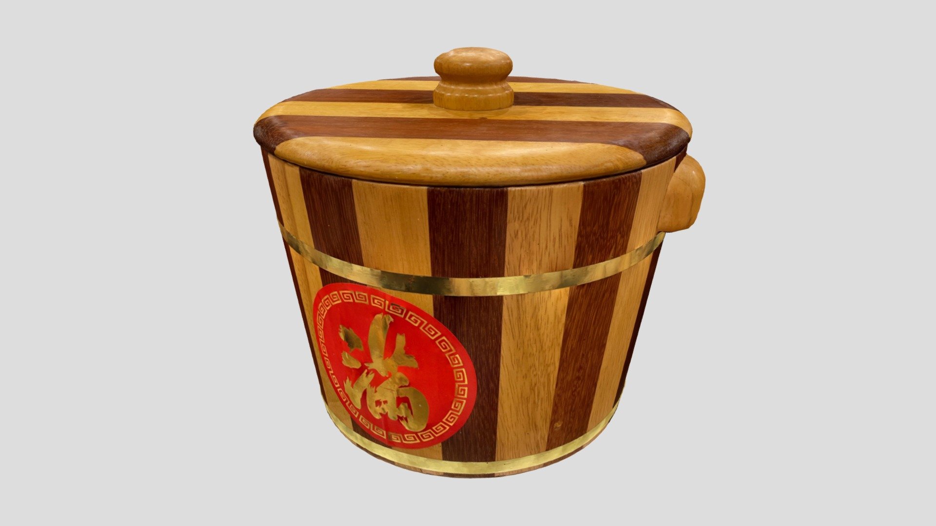 Rice Container - 3D model by WilsonT3D (@WilsonTeo89) [23e4f70] - Sketchfab