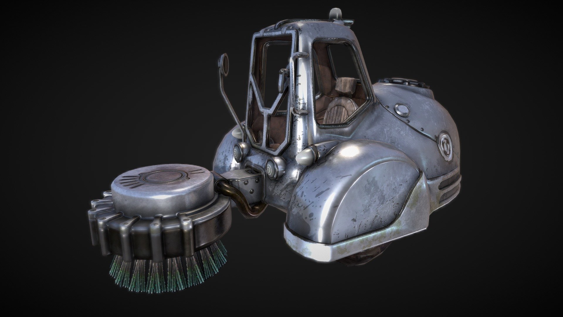 Scifi_Street_Sweep - 3D model by 3ddominate [23e61f7] - Sketchfab