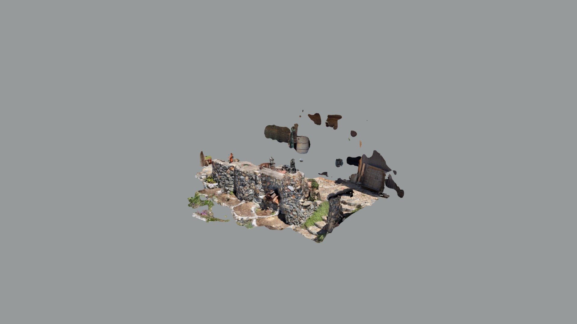 Rock wall 1 - Download Free 3D model by feelab [23e637a] - Sketchfab