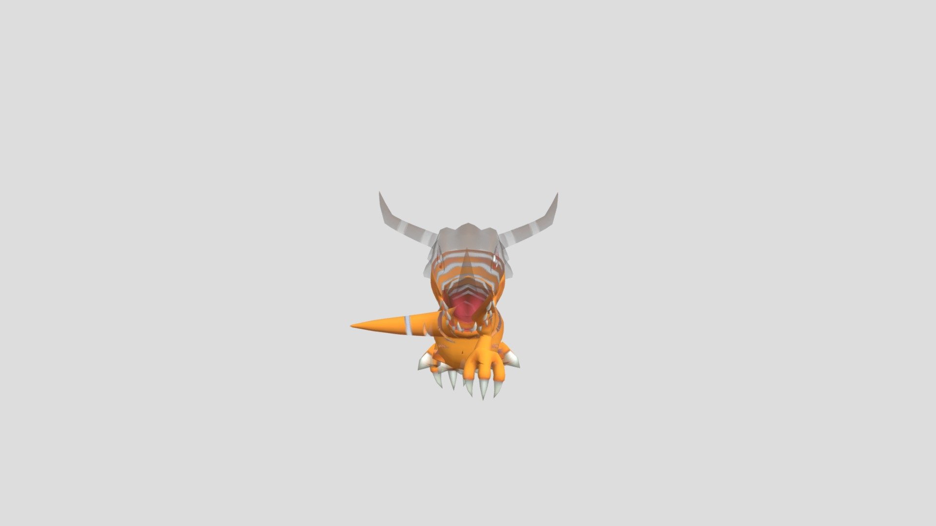 Mobile - Digimon Links - Greymon Black Greymon - Download Free 3D model ...