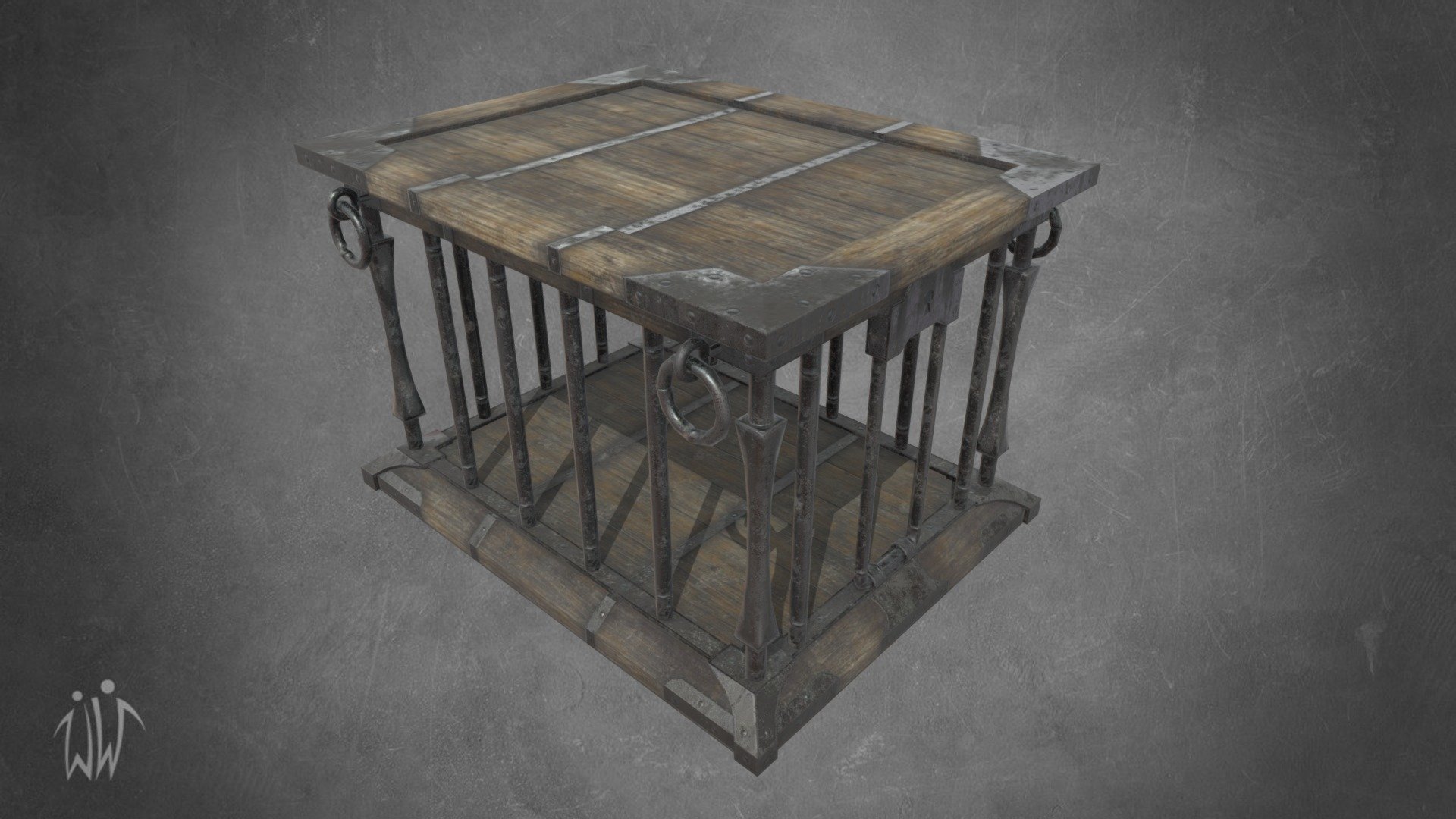 Ancient Wooden Cage - Buy Royalty Free 3D model by x-zay (@x-zay ...