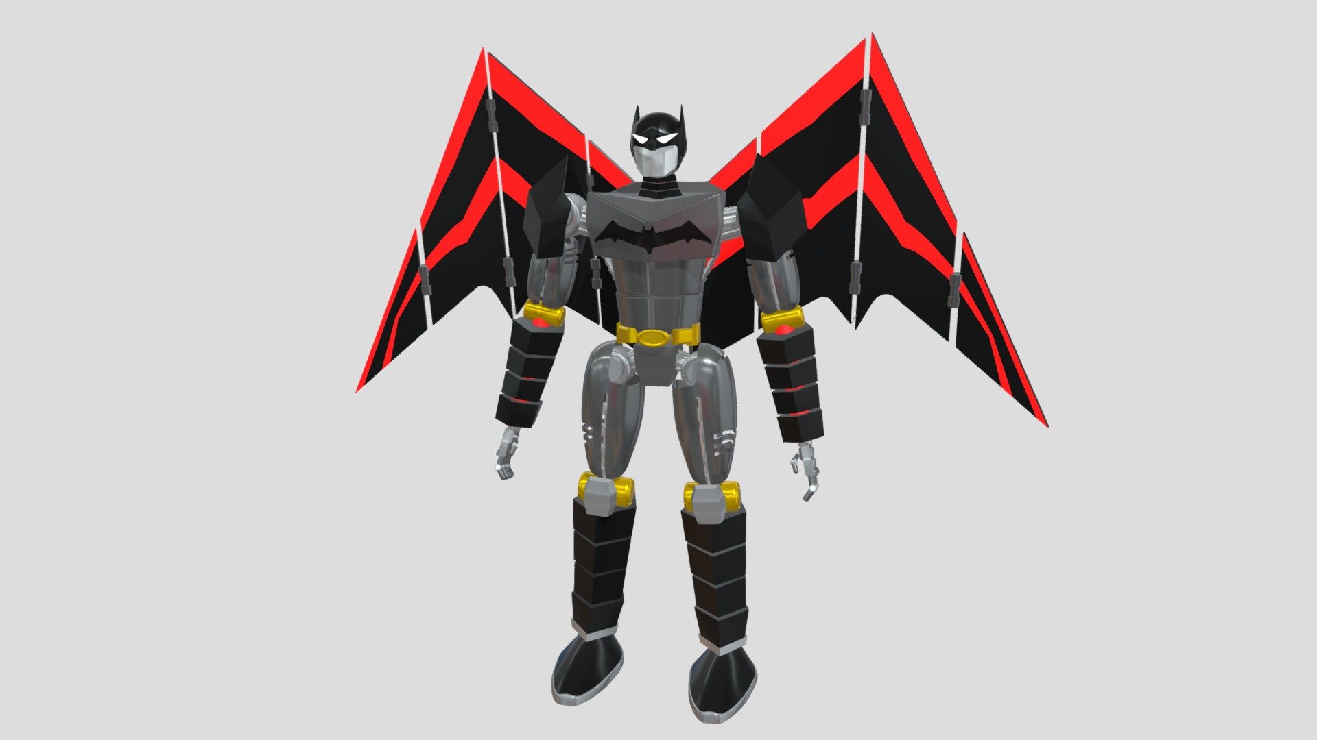 Batman-Mech - 3D model by shakyamohin416 [23e74ef] - Sketchfab