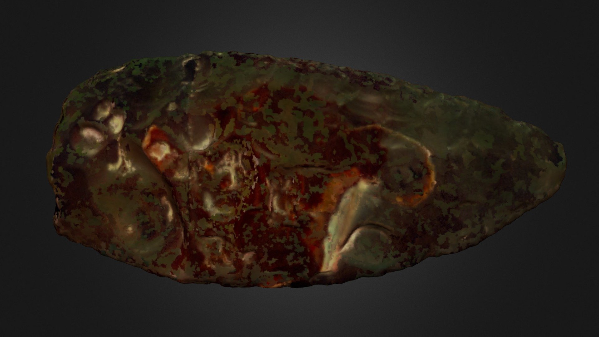 EaKa-6 Biface - 3D model by Lakehead Anthropology ...