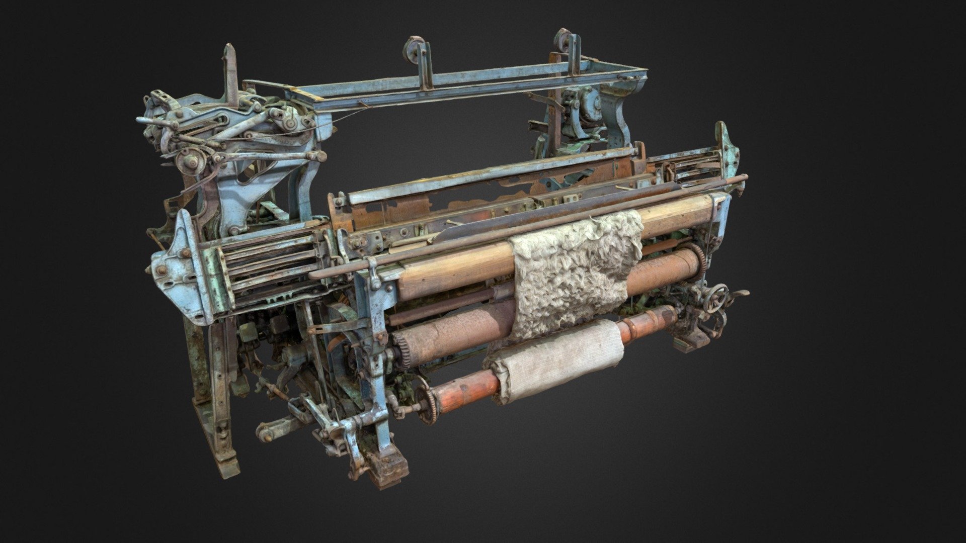 Αργαλειός - old knitting machine - 3D model by George Angelis ...