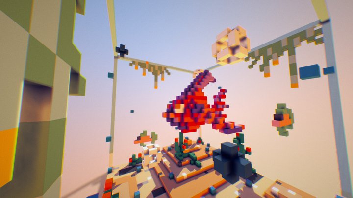 Voxelart-magicavoxel 3D models - Sketchfab