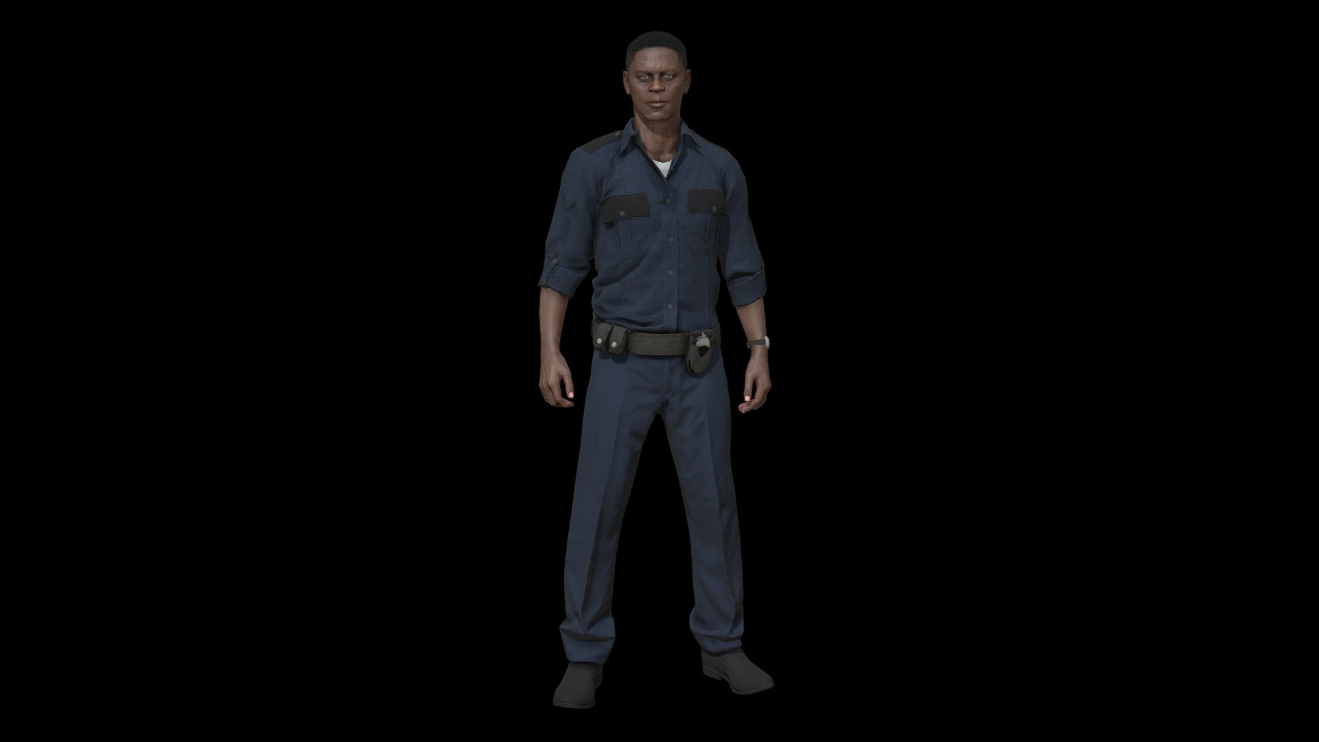 Police - Buy Royalty Free 3D model by lidiom4ri4 [23e802f] - Sketchfab ...