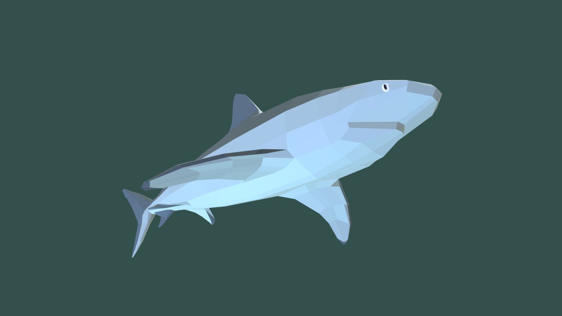 Caribbean Reef Shark [Low Poly] - 3D model by Cami (@camiconroy ...
