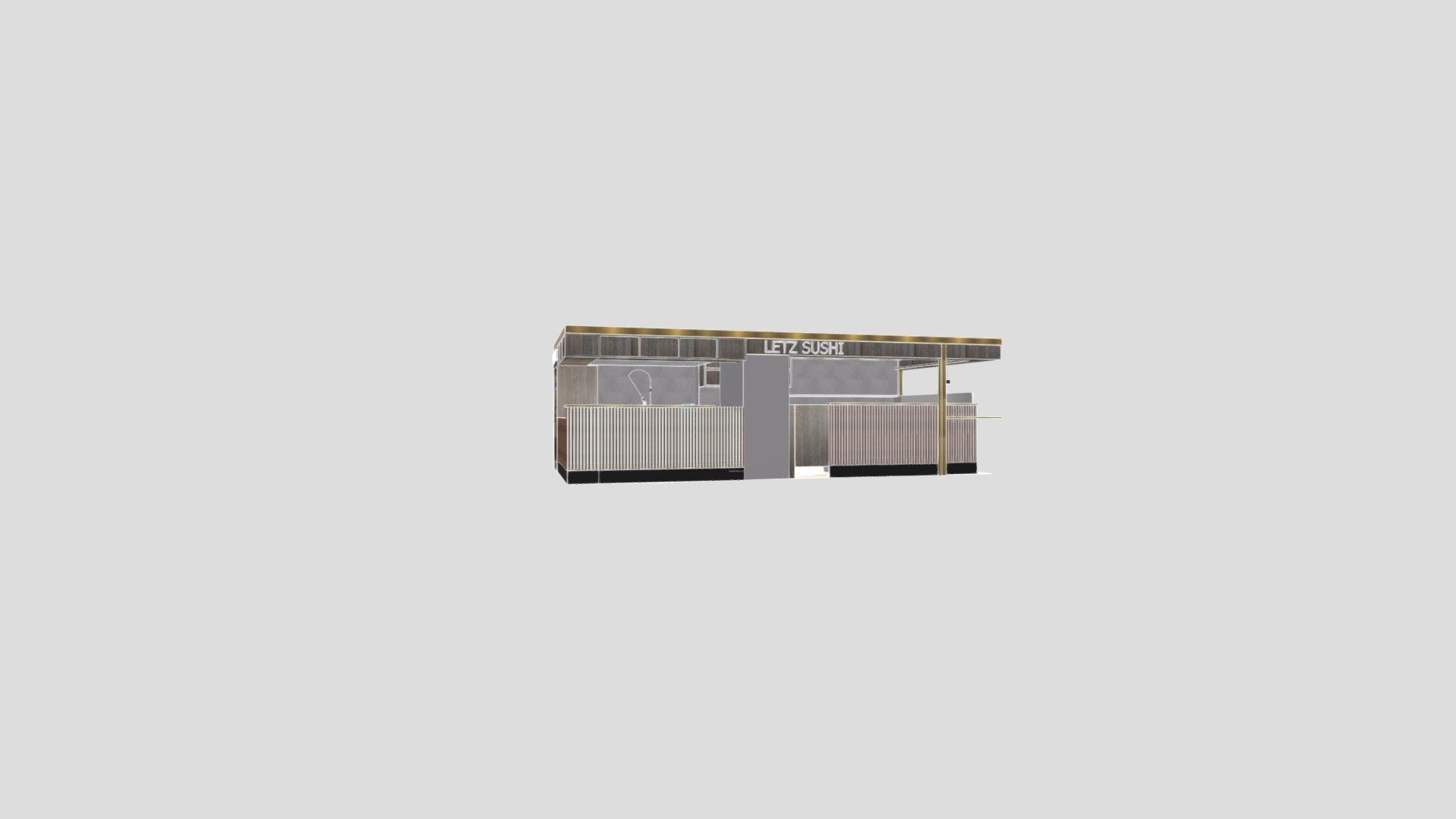 Letz Sushi version 1/4 - 3D model by Florentin_Dudu [23e94cb] - Sketchfab
