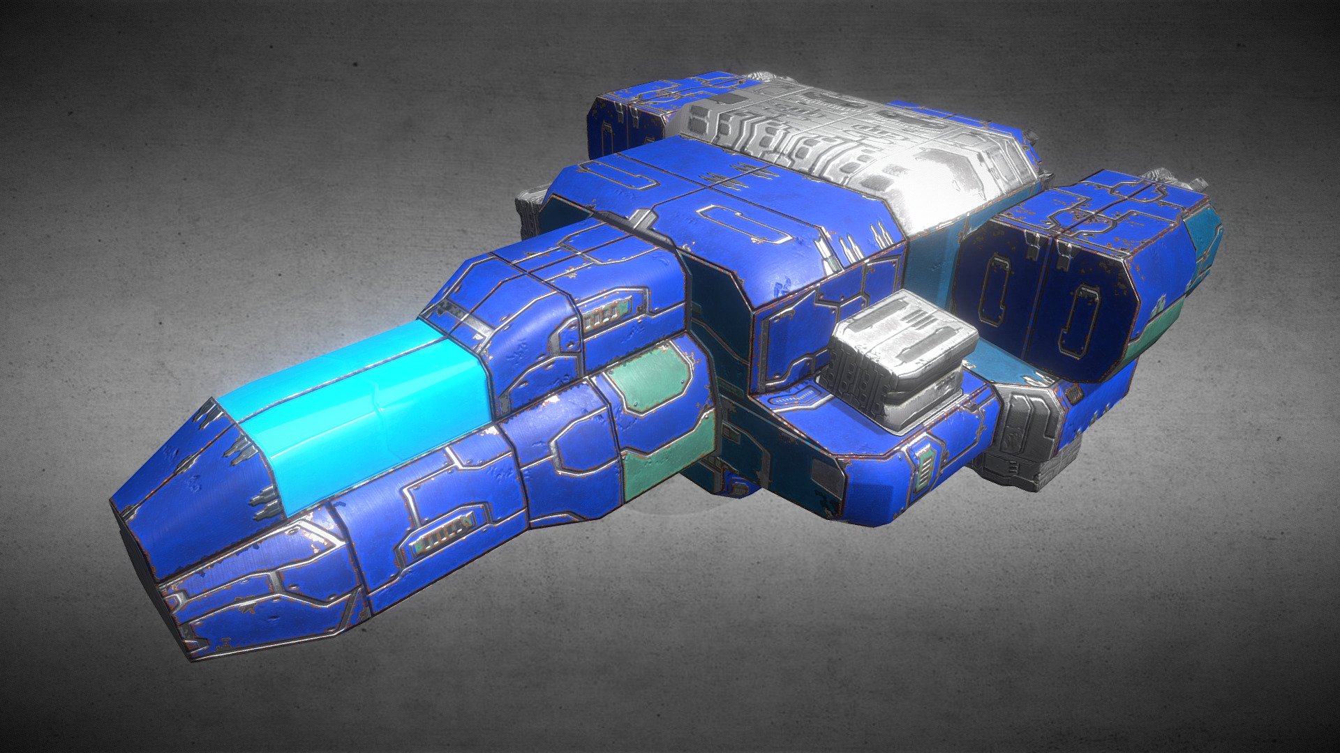 Space Bomber - Buy Royalty Free 3D model by bull-1 [23eae47 ...