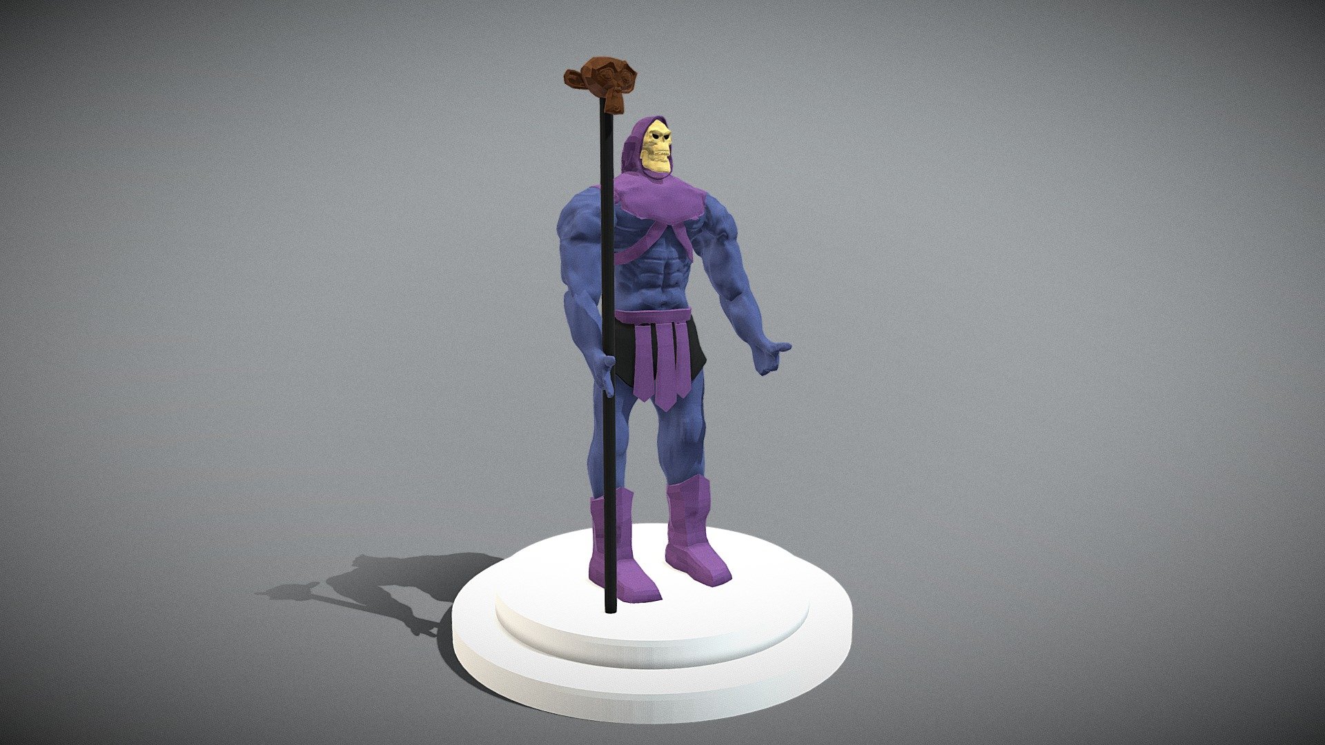 SKELETOR - 3D model by endbored [23eb7d5] - Sketchfab