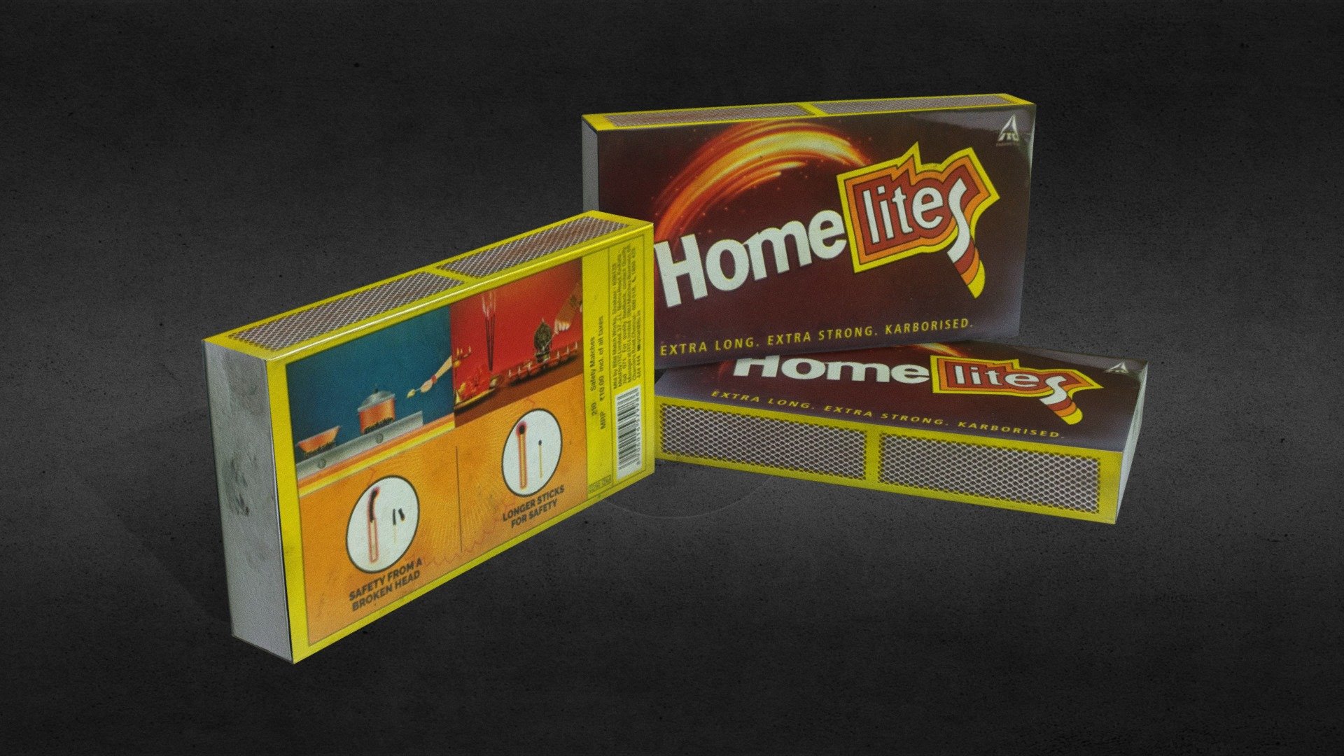Used Grungy Matchbox (HomeLites) - Download Free 3D model by HotFrost ...