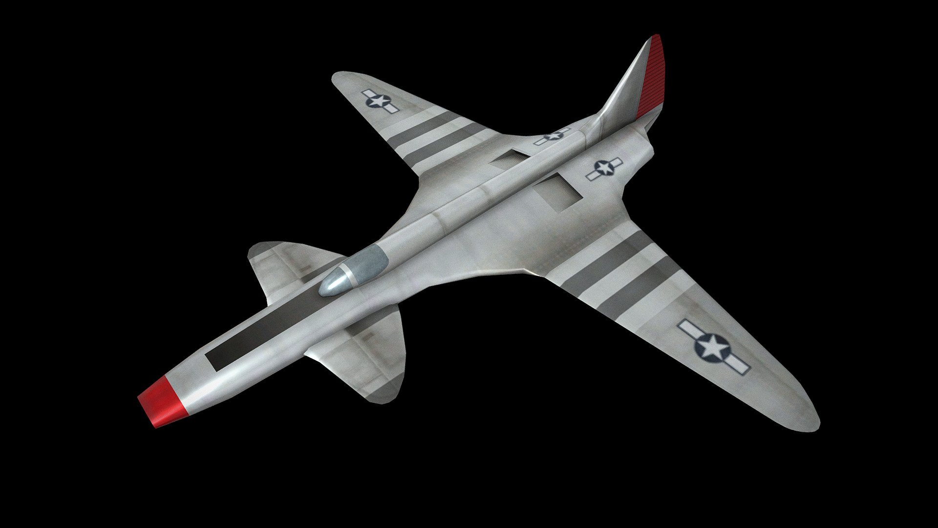 Lockheed L-133 Starjet (low poly) - Download Free 3D model by Götz von ...