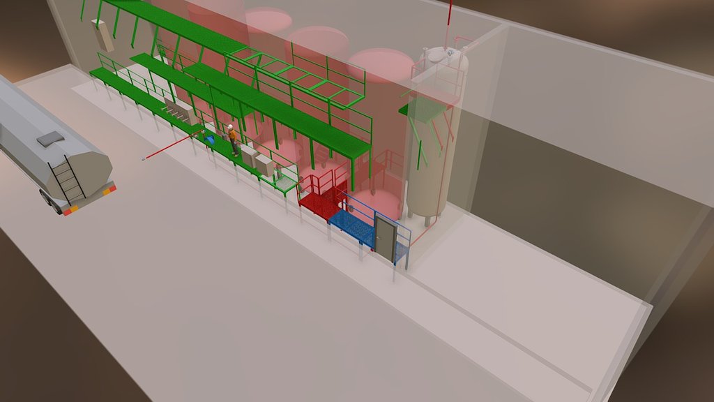 Magazyn Rew 3 - 3D model by dt10 [23ec439] - Sketchfab