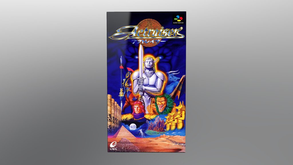 SFC Games - A 3D model collection by sneslegacy - Sketchfab