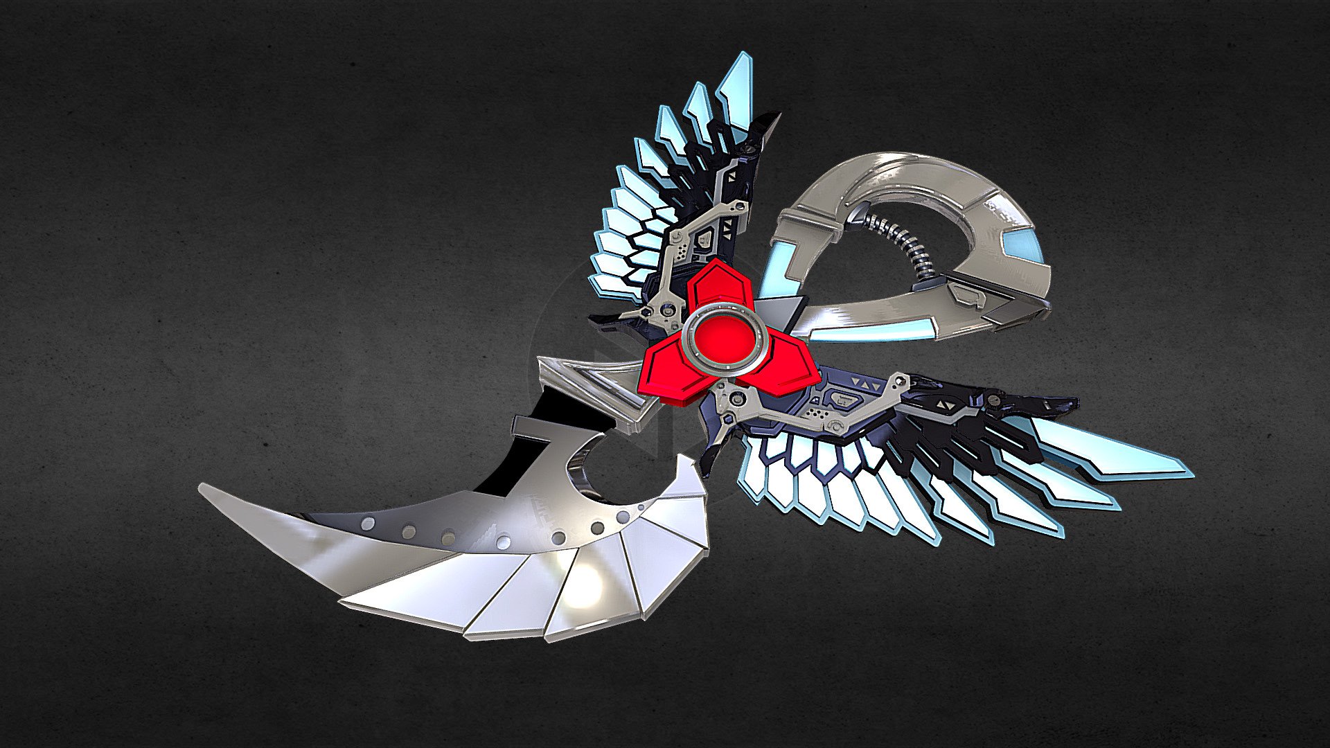 Sir DC Shadows "Gundam" Ankh - 3D model by mavenlore [23ee829] - Sketchfab