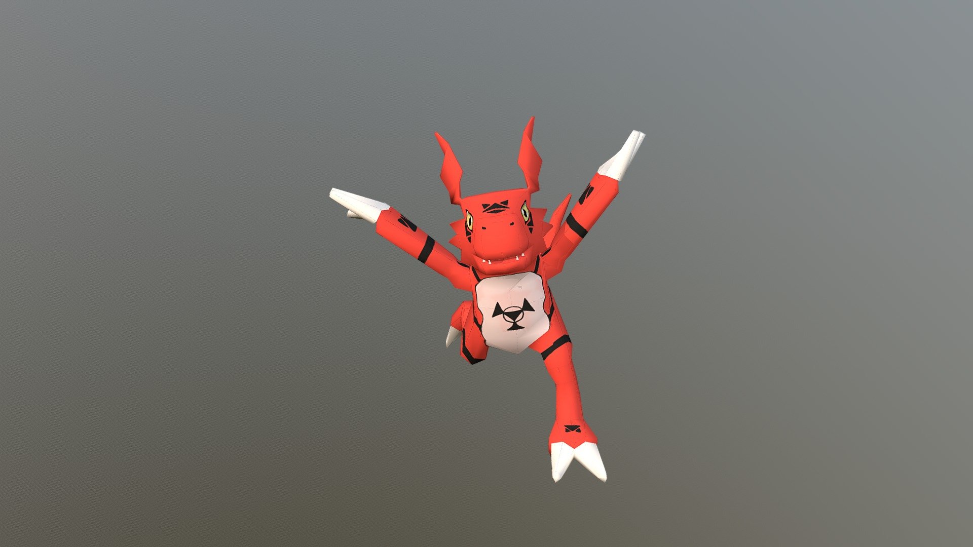 Guilmon - Download Free 3D model by Kampungan [23f0714] - Sketchfab