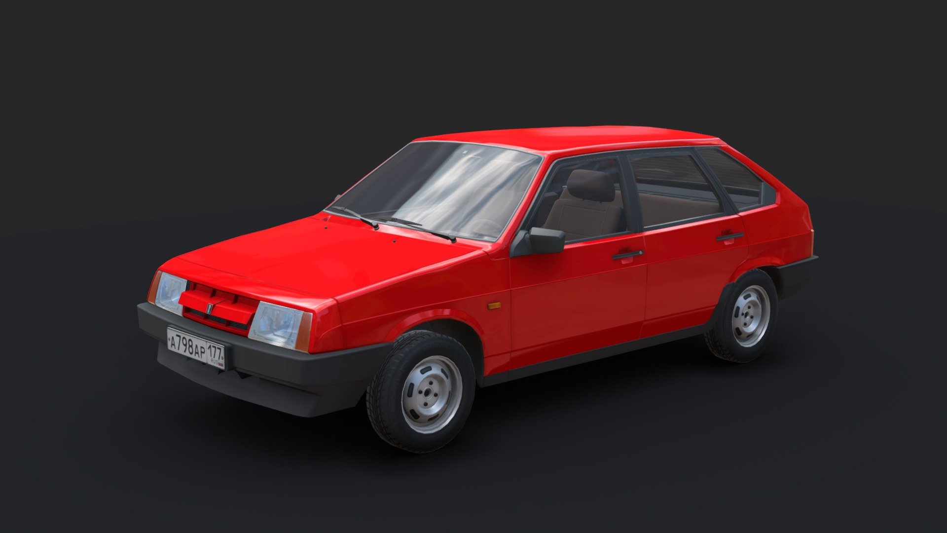 Lada 2109 - Buy Royalty Free 3D model by codexito [23f6ed0] - Sketchfab ...