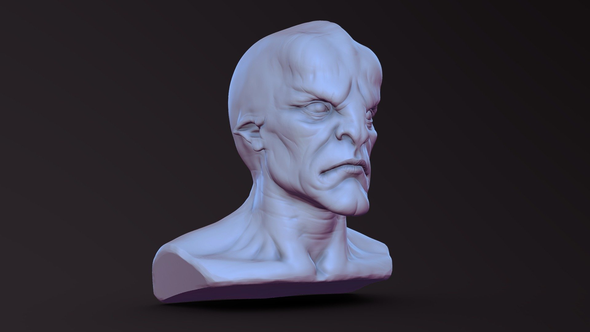 Alien Head Sculpt 2 - Buy Royalty Free 3D model by Rumpelstiltskin ...